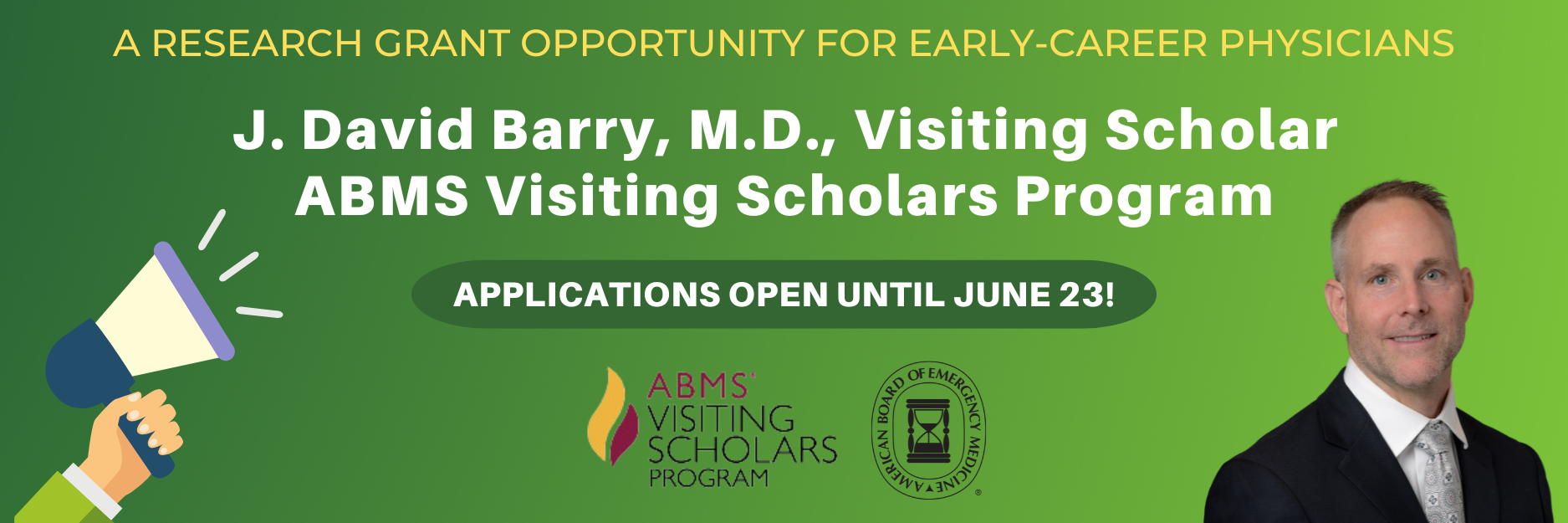 ABEM | J. David Barry, M.D., Visiting Scholar