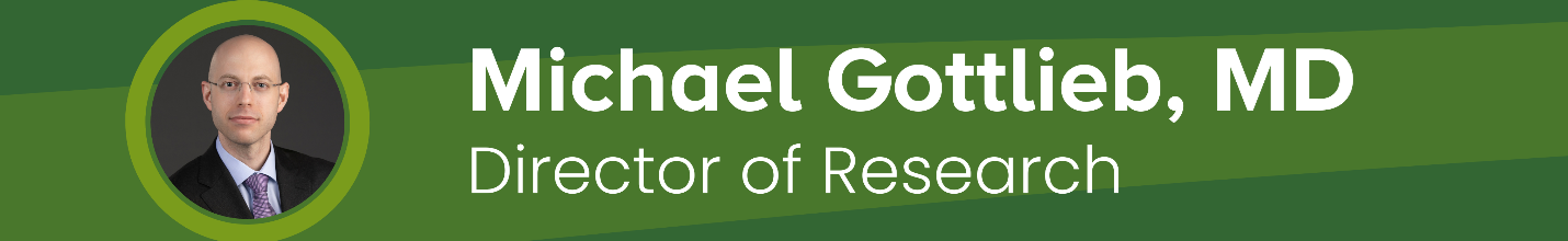 Michael Gottlieb, MD, Appointed as Director of Research at the American ...